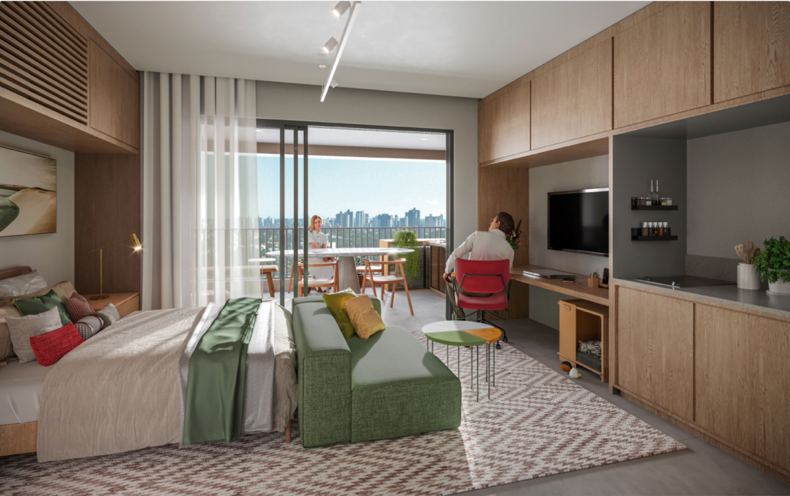 New Way Liberdade - Apartamentos novos de 2 e 3 Dormitórios no Centro